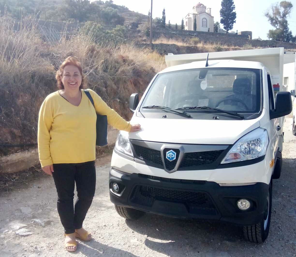 Παραλαβή νέου οχήματος για την Υπηρεσία Καθαριότητας | kea.gr