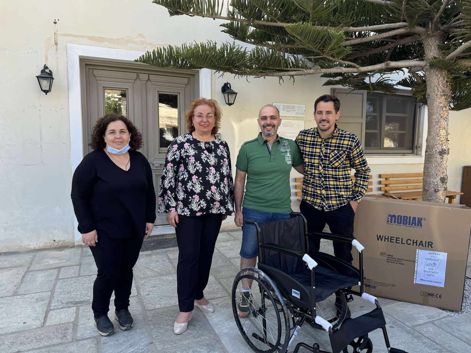 Δωρεά αμαξιδίου ΑΜΕΑ στο πρόγραμμα «Βοήθεια στο Σπίτι» | kea.gr