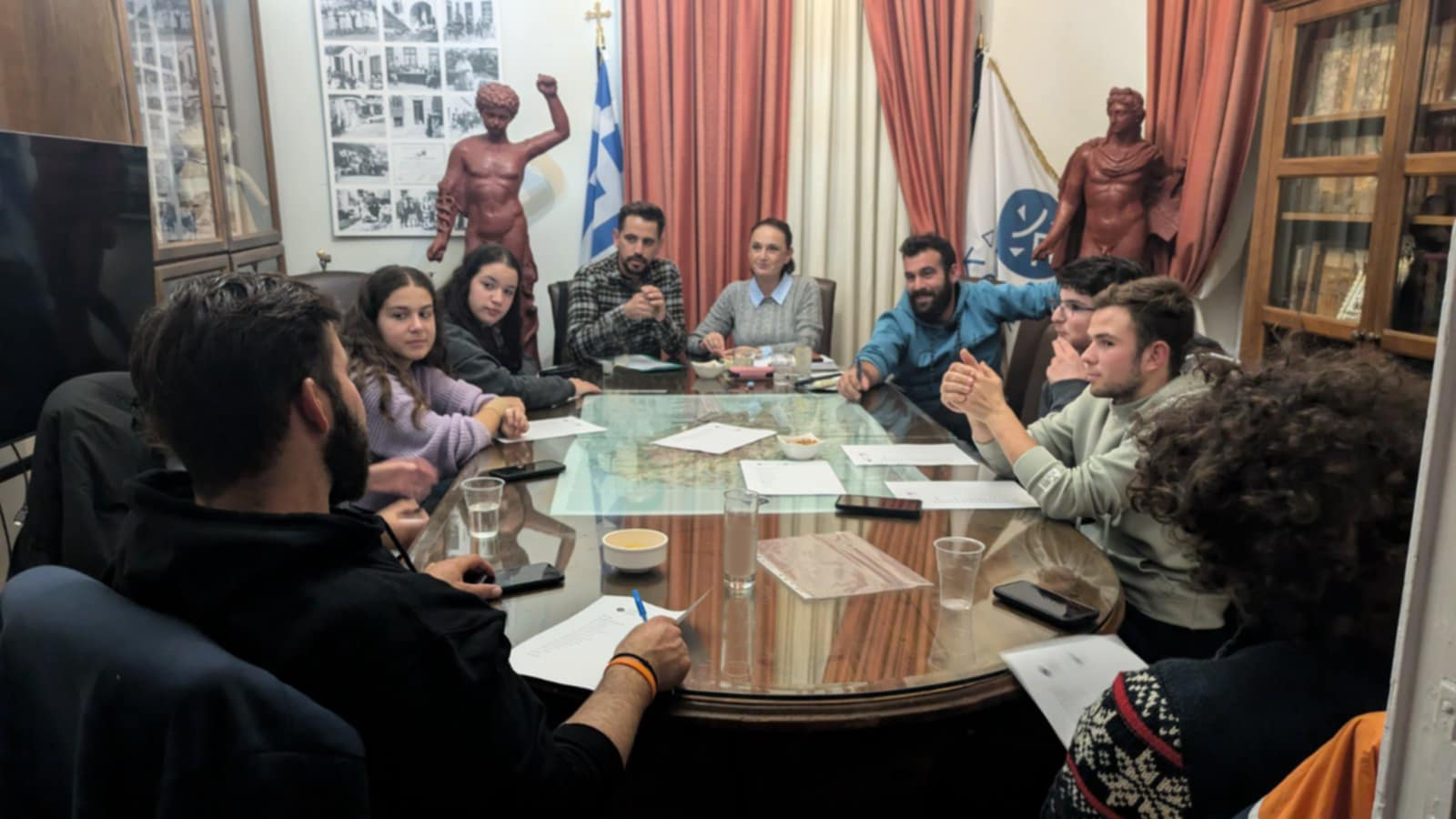 Πραγματοποιήθηκε με επιτυχία η 1η Συνεδρίαση του Συμβουλίου Νέων Δήμου ...